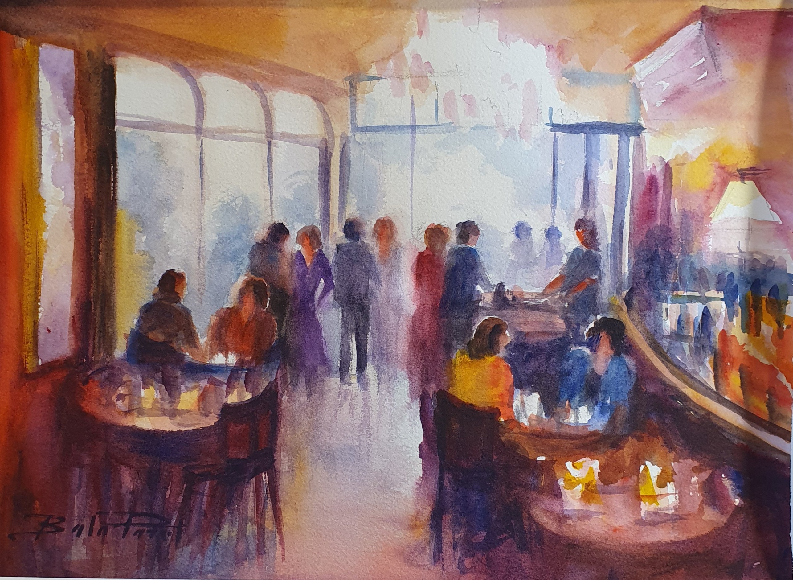 "Magic of water colours"